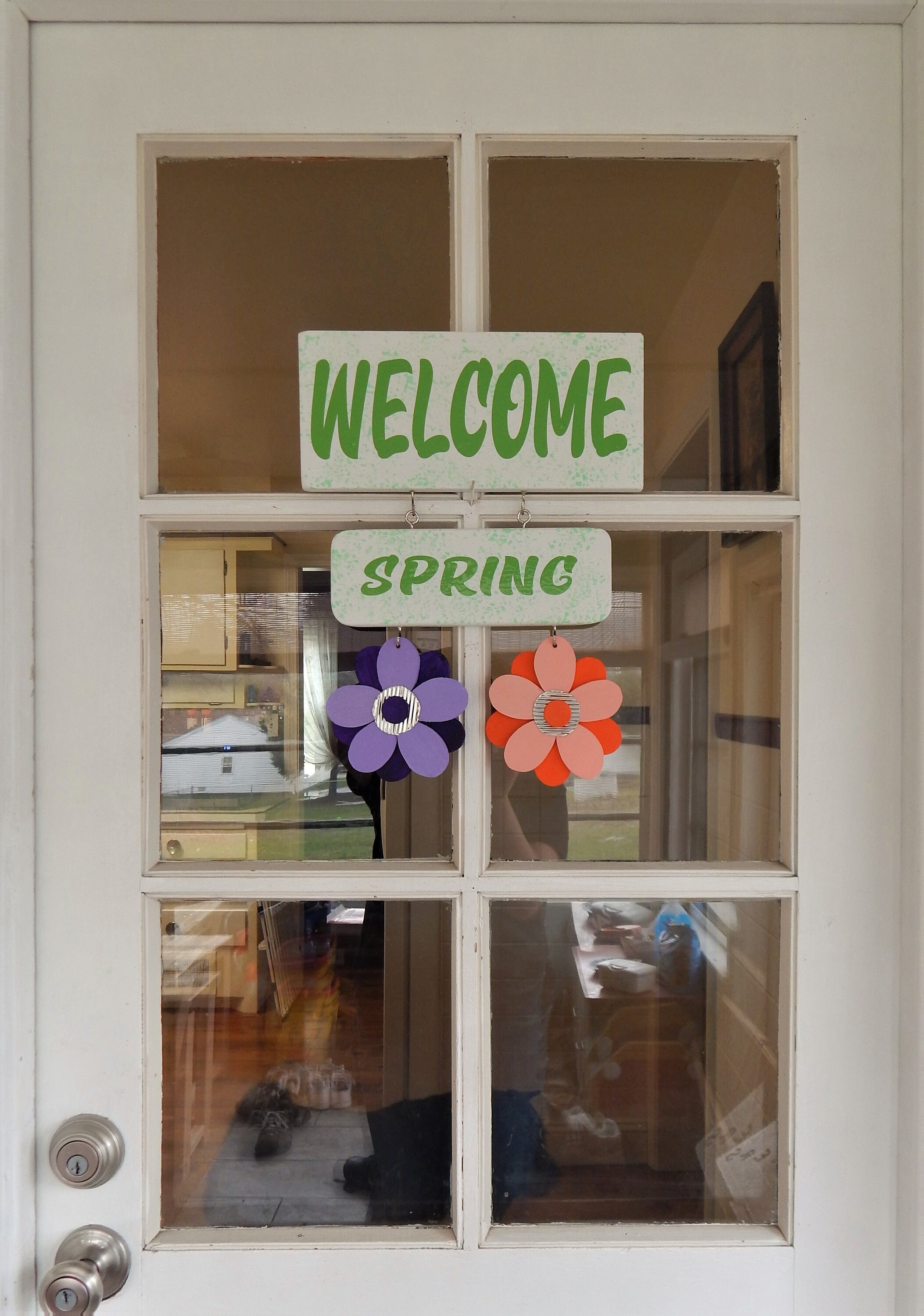 Spring Flowers Welcome Sign - Etsy Sweden