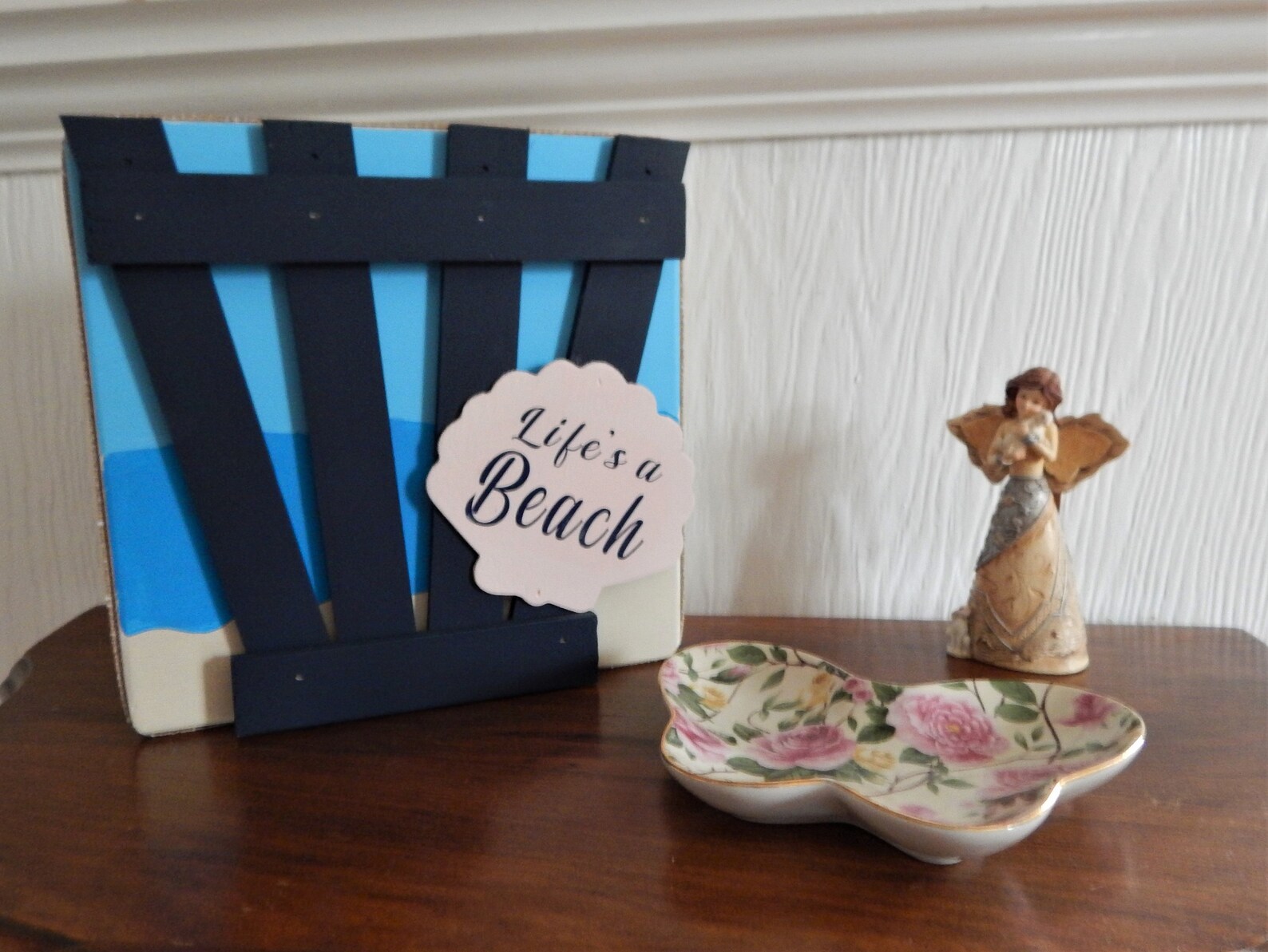 Life's a Beach Wooden Block Sign | Etsy