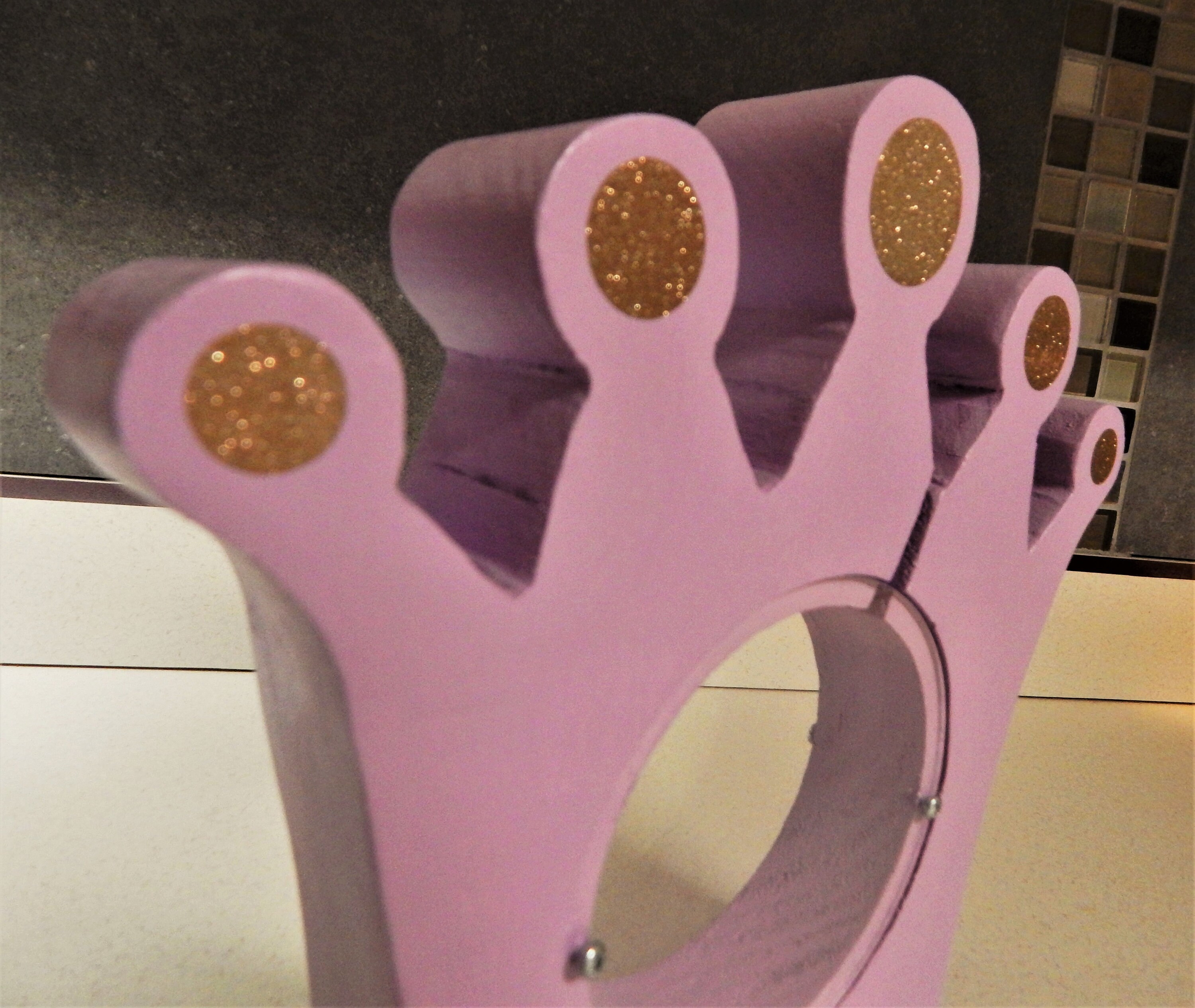 Wooden Princess Crown Coin Bank - Etsy
