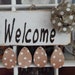 Rustic Wooden Distressed Welcome Sign - Etsy