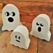 Ghost Shelf Sitters Set of 3 - Etsy