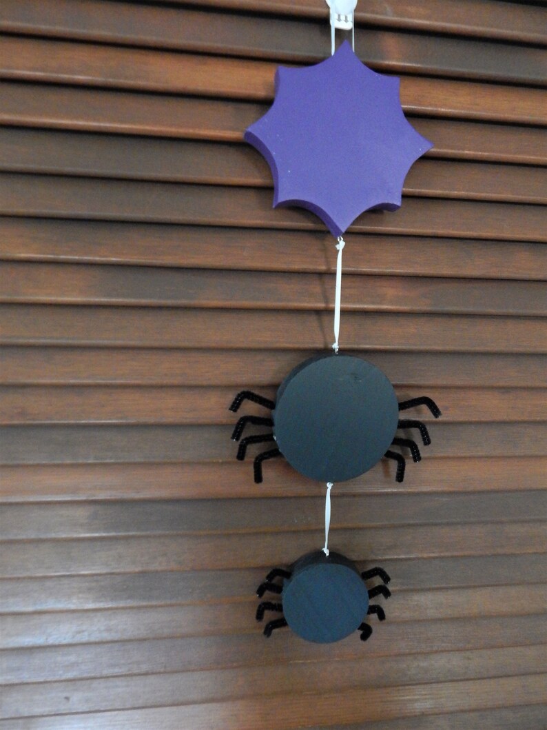 Three Piece Spider & Web Door/wall Hanger - Etsy