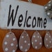 Rustic Wooden Distressed Welcome Sign - Etsy