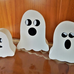 Ghost Shelf Sitters - Set of 3 - Etsy