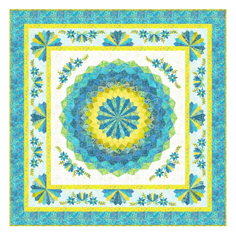 Dahlia Quilt - Etsy UK