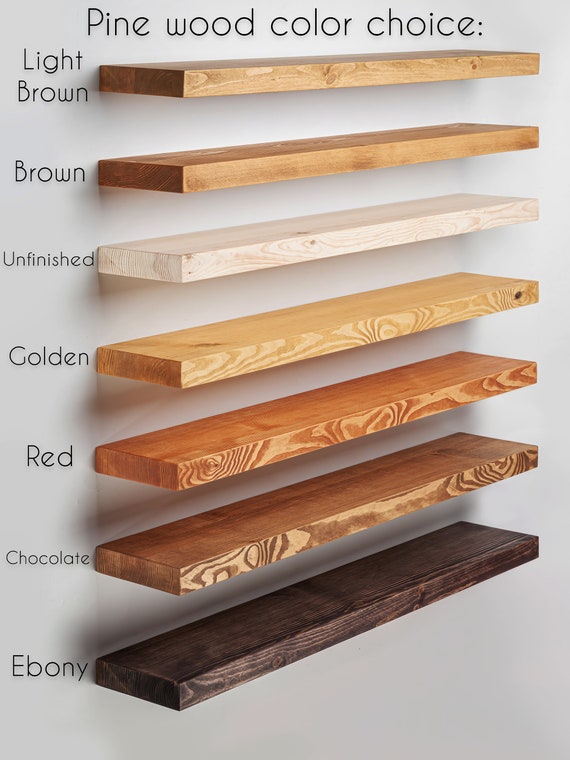 Custom Floating Shelves Any Length Width and Height. Solid - Etsy