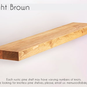 Custom Floating Shelves Any Length Width and Height. Solid - Etsy