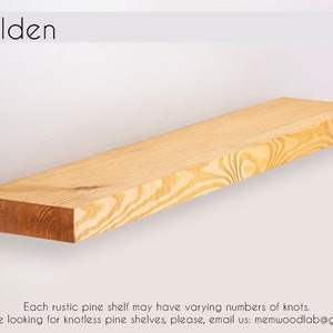 Custom Floating Shelves Any Length Width and Height. Solid - Etsy