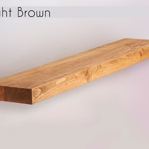 Custom Floating Shelves Any Length Width and Height. Solid - Etsy