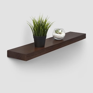 Custom Floating Shelves - Any Length, Width and Height. Solid Wood Wall ...