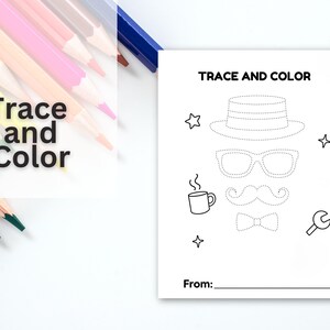 Father’s Day Activity Pack for Kids | All About Dad & Grandpa, Coloring ...