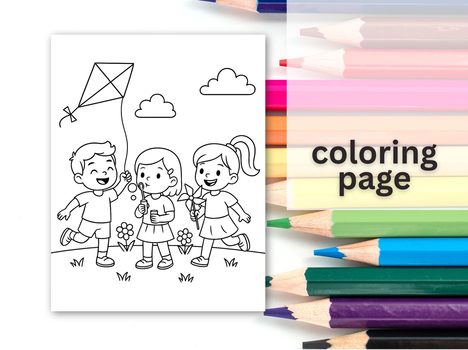 Spring Activity Pack for Kids | Printable Games & Coloring (PDF) - Etsy