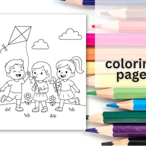 Spring Activity Pack for Kids | Printable Games & Coloring (PDF) - Etsy