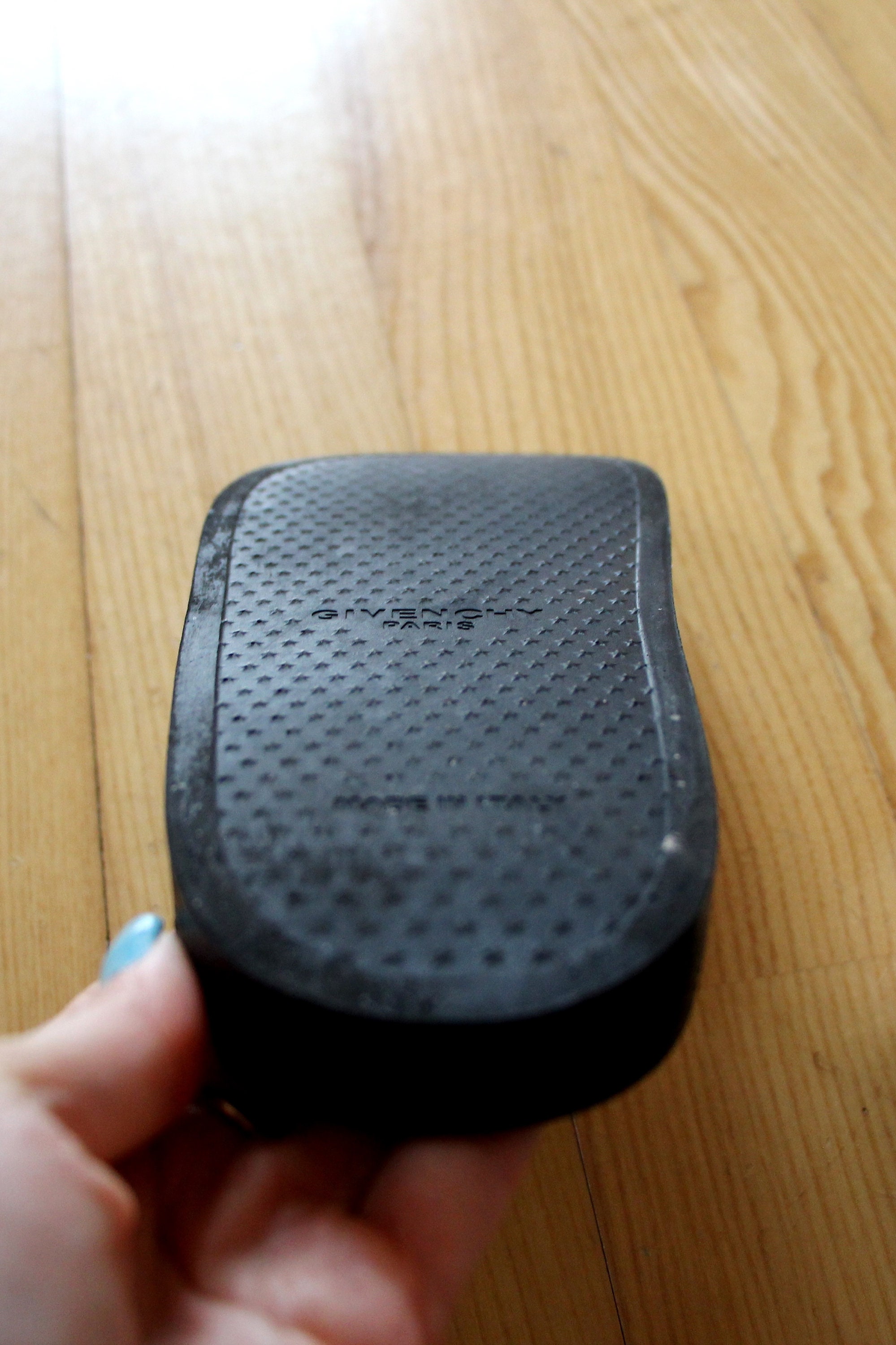 Givenchy Paris Flip Flops Original Made in Paris Black White - Etsy