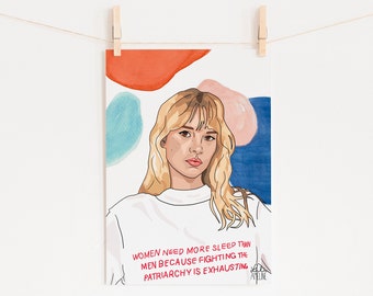 Angèle Poster - Etsy Canada