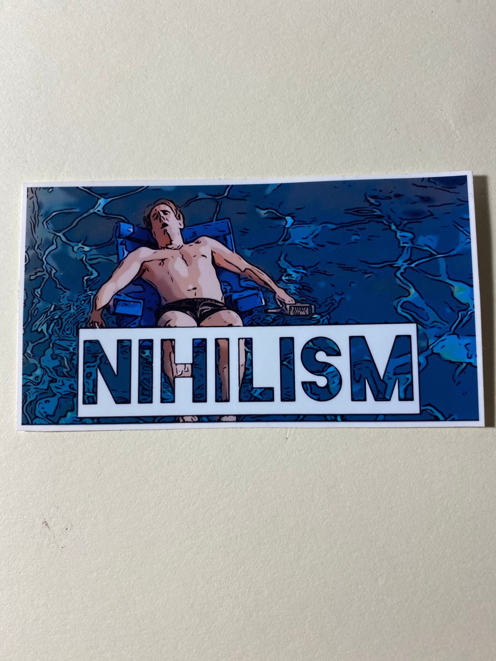 The Big Lebowski Nihilism Vinyl Sticker | Etsy