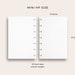 Basic Notes Bundle, Mini HP Size Printable Note Taking Template Pack ...