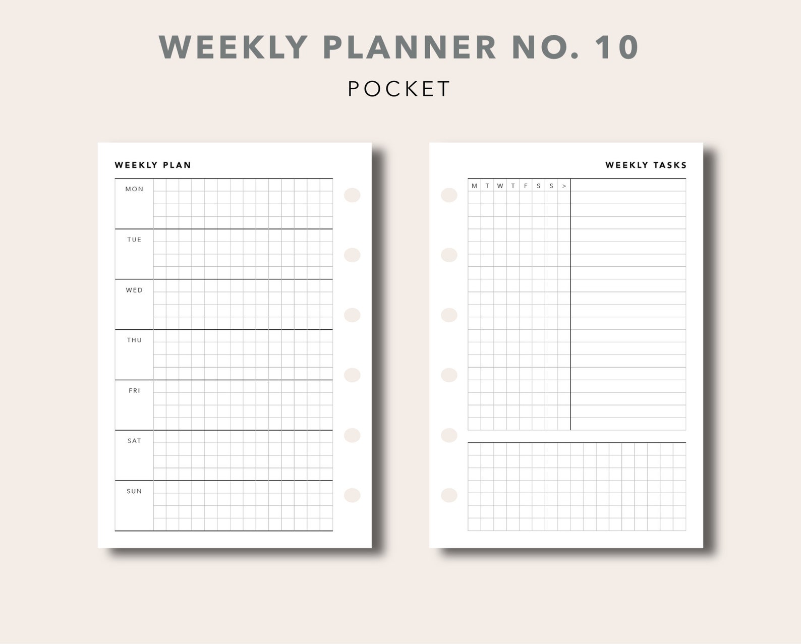 Pocket Weekly Planner Insert Stampabile Pianificatore Etsy Italia pocket-weekly-planner-insert-stampabile-pianificatore-etsy-italia