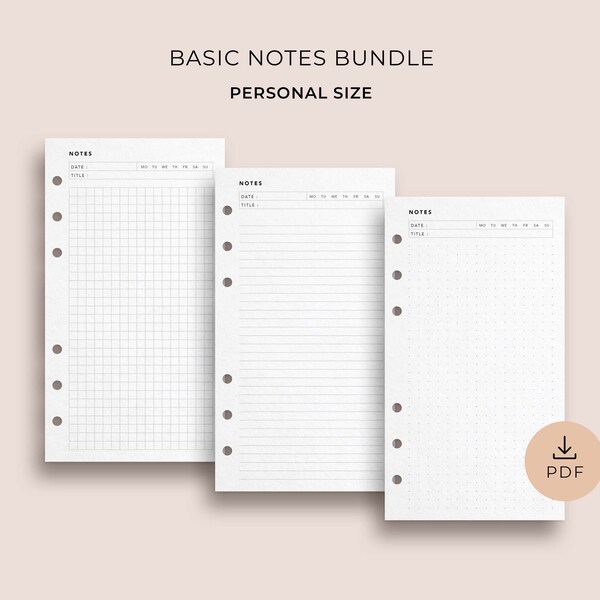 Personal Dotted Grid - Etsy