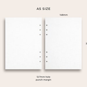 Printable Product Reference List, A5 Size Printable Template for Home ...