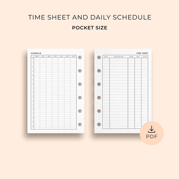 Time Management Planner - Etsy