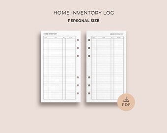 Daily Planner No. 3 Personal Wide Size Printable Daily - Etsy