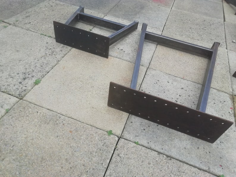 2 X Industrial Metal Table Legs A Frame Style Set of 2 - Etsy UK
