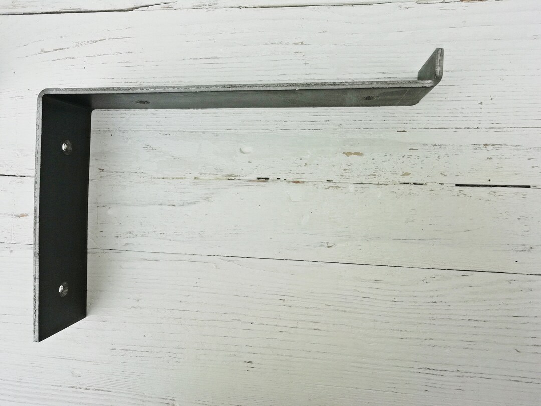 Decorative Shelf Support L-SHAPE UTILITY Medium Duty Angle Steel LIPPED ...