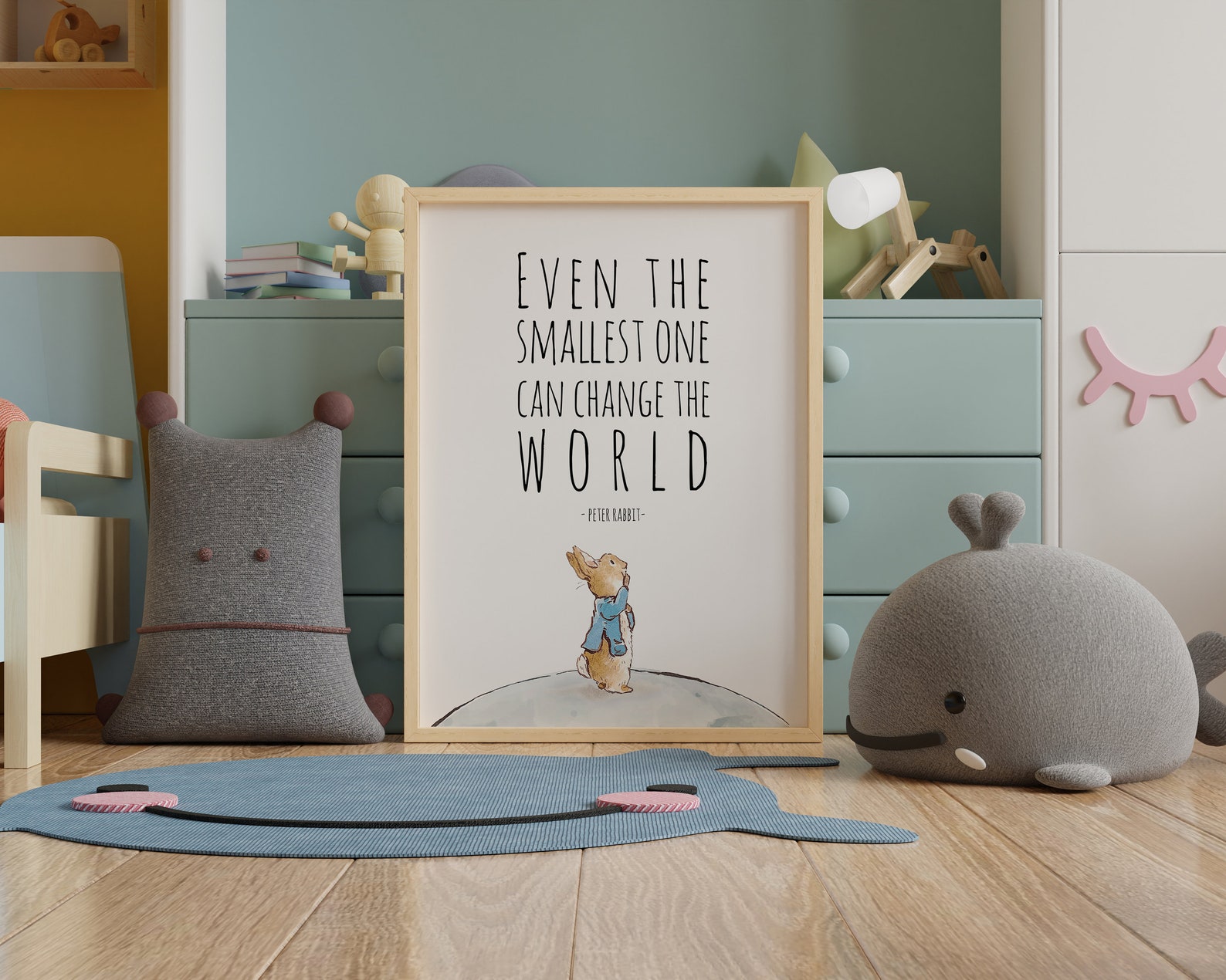 Peter Rabbit Quote INSTANT DOWNLOAD Birth Christening - Etsy