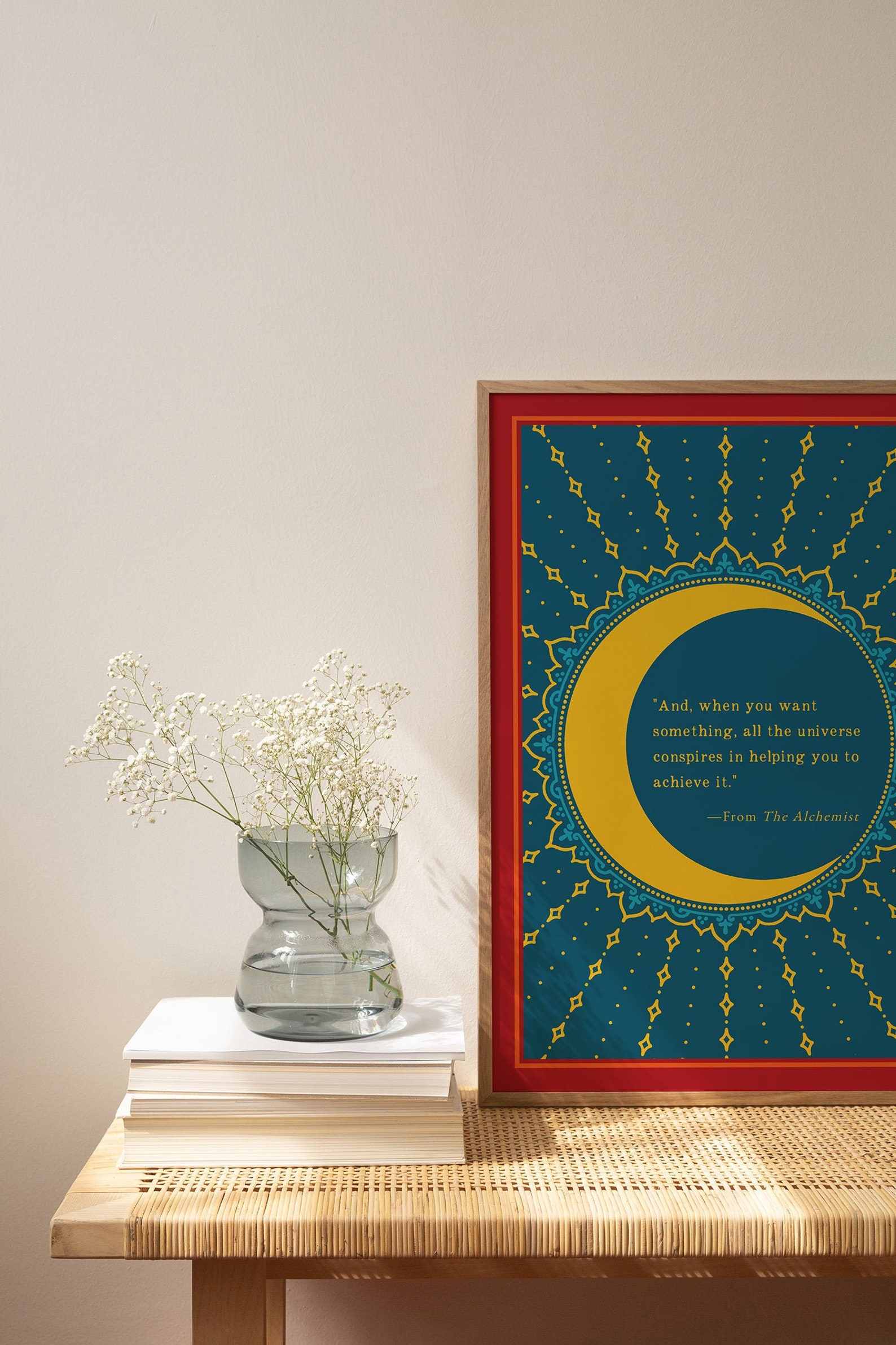 The Alchemist Art Print Pablo Coelho Quote INSTANT DOWNLOAD - Etsy