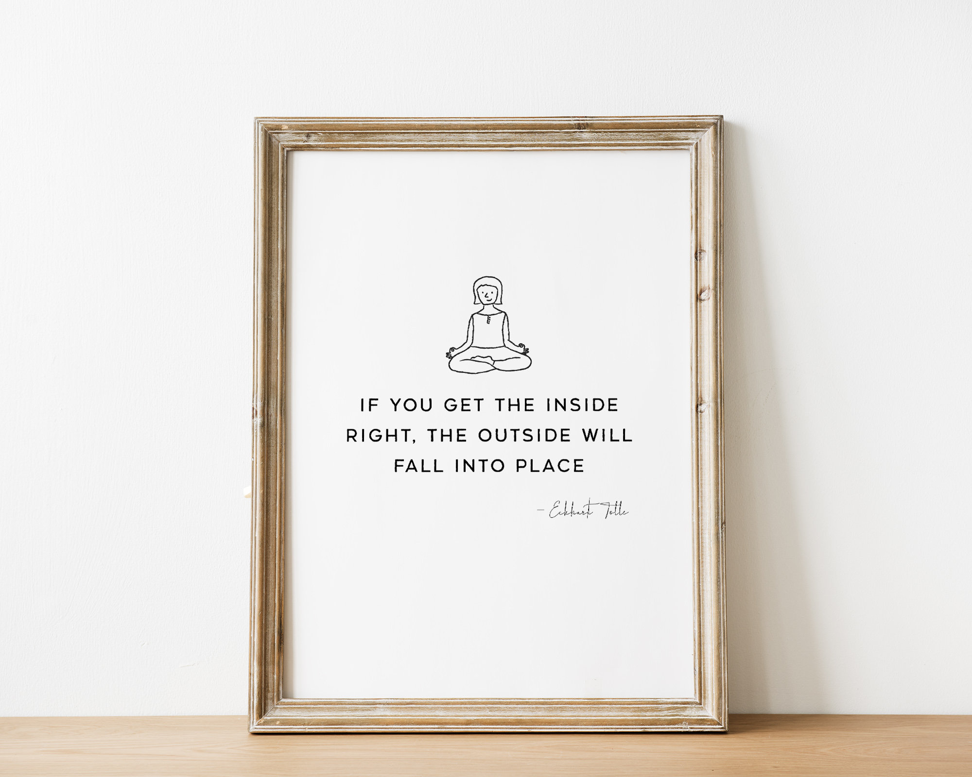 The Power of Now Print, INSTANT DOWNLOAD, Eckhart Tolle Poster, Quote ...