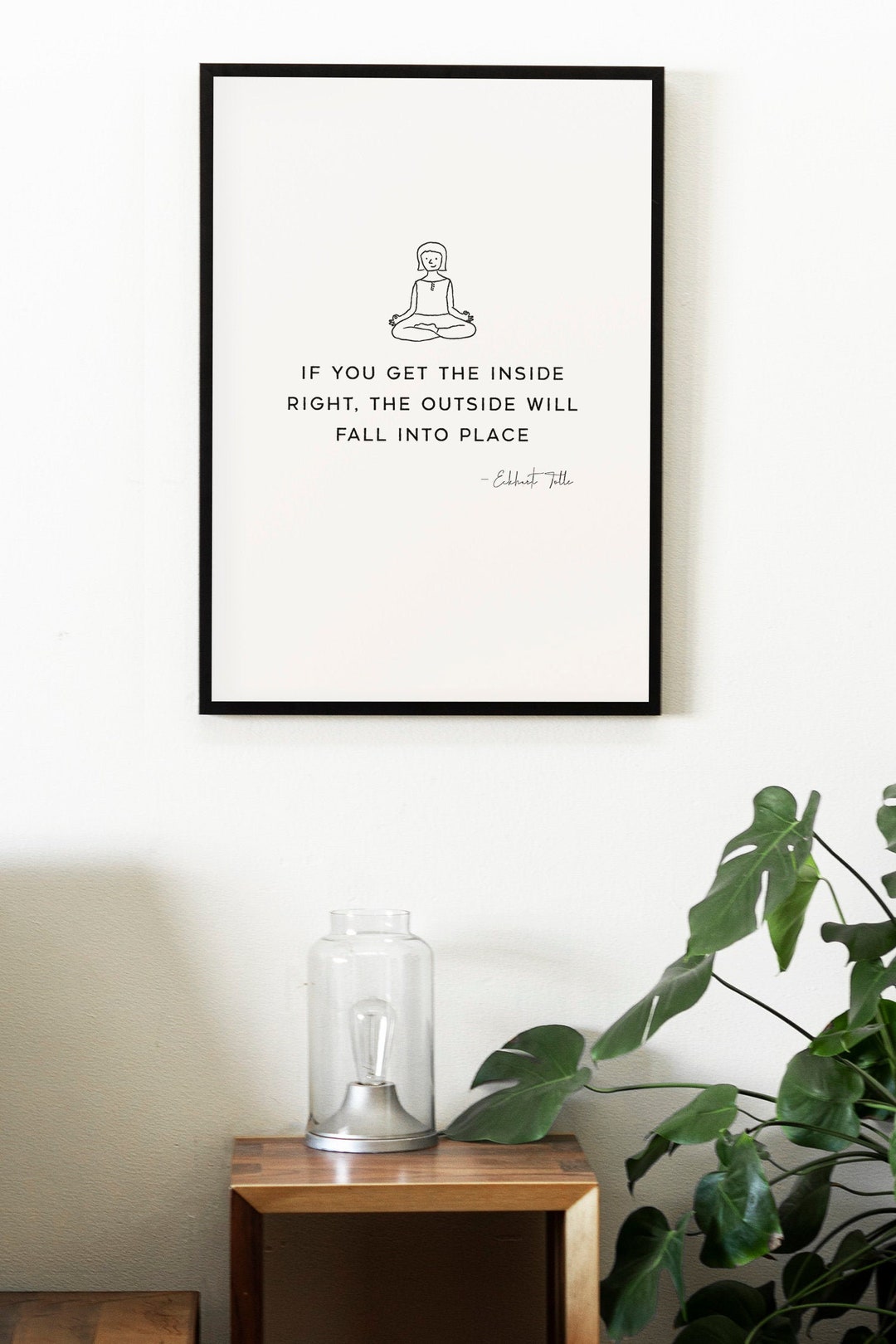 The Power of Now Print, INSTANT DOWNLOAD, Eckhart Tolle Poster, Quote ...