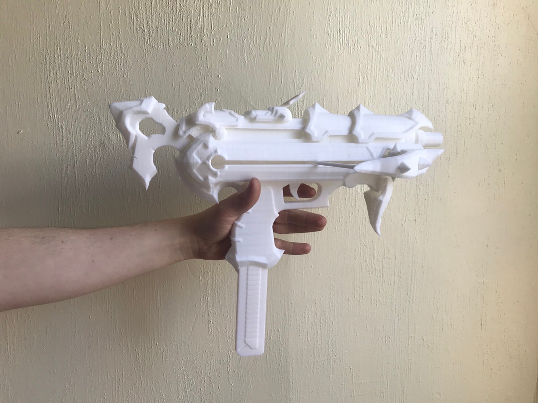 Demon Hunter Gun Costume Cosplay SMG - Etsy