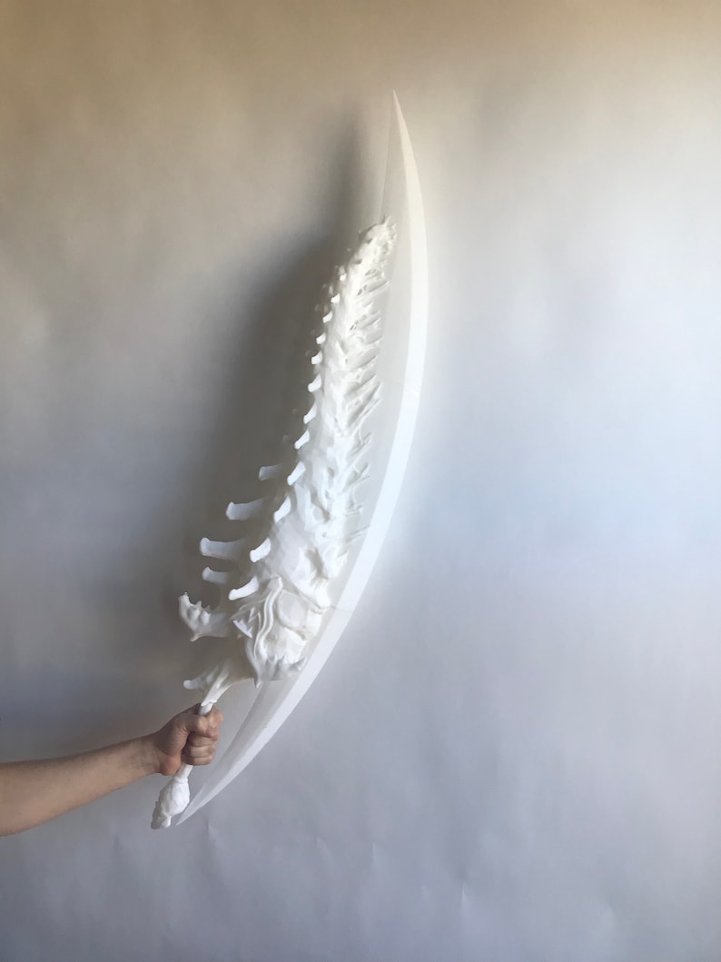 Giant Spine Sword 3D Printed Costume Cosplay Prop - Etsy