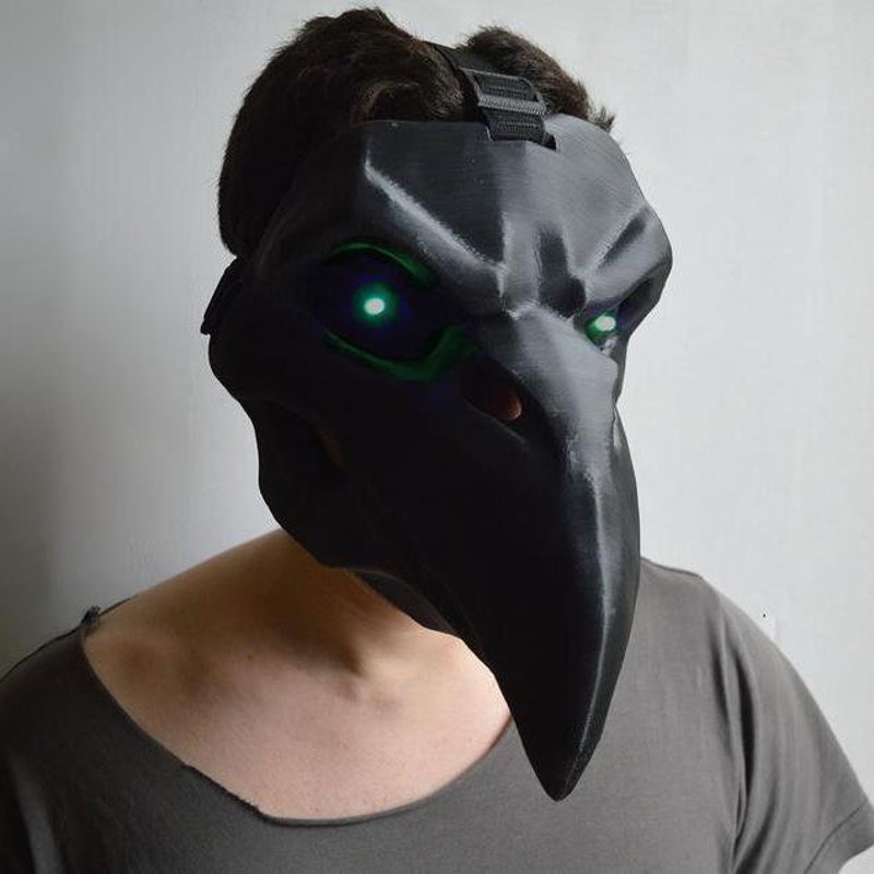 Crow Mask - Etsy