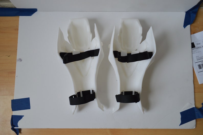 Tech Soldier Leg Armor Greaves Costume Cosplay Prop 3D Printed ...
