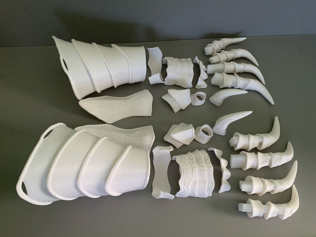 Fantasy Medieval Prop Gauntlets Wolf Armor Custom Sized - Etsy