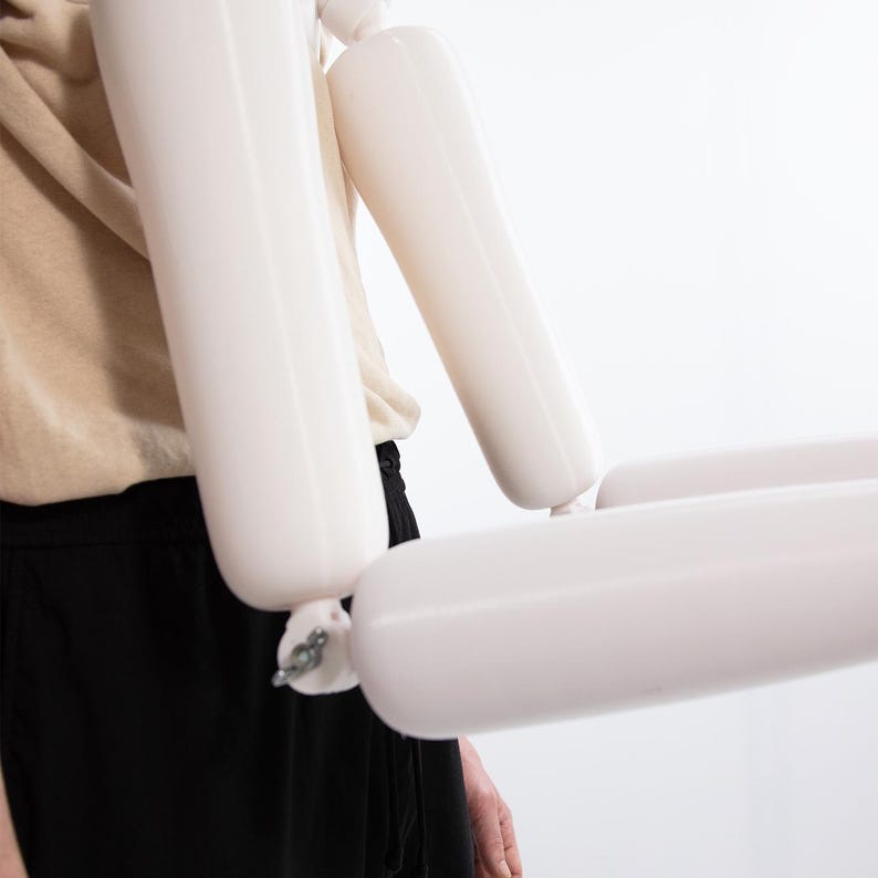 Posable Life Size Prosthetic Extra Arms With Harness for Costume Custom ...