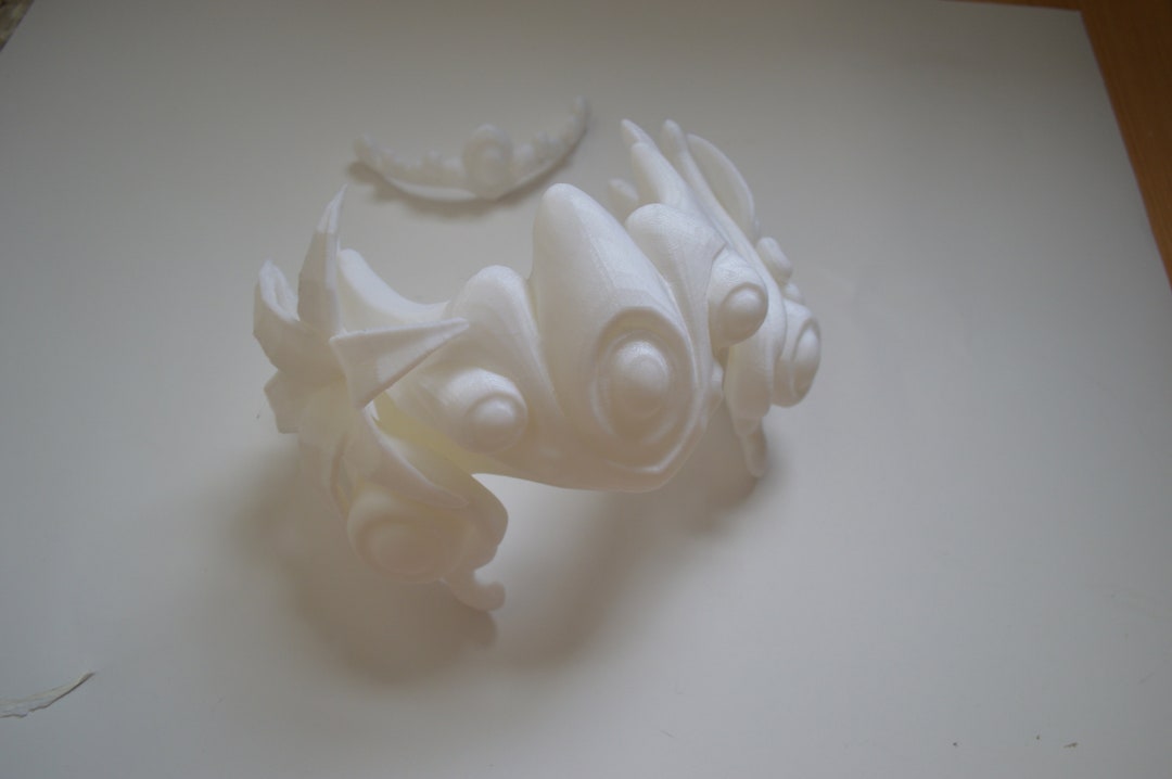 Lunar Armor Headpiece Cosplay Costume Prop - Etsy