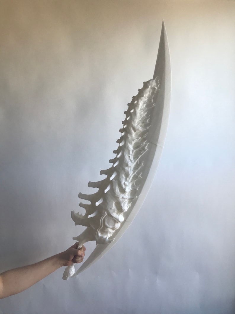 Giant Spine Sword 3D Printed Costume Cosplay Prop - Etsy