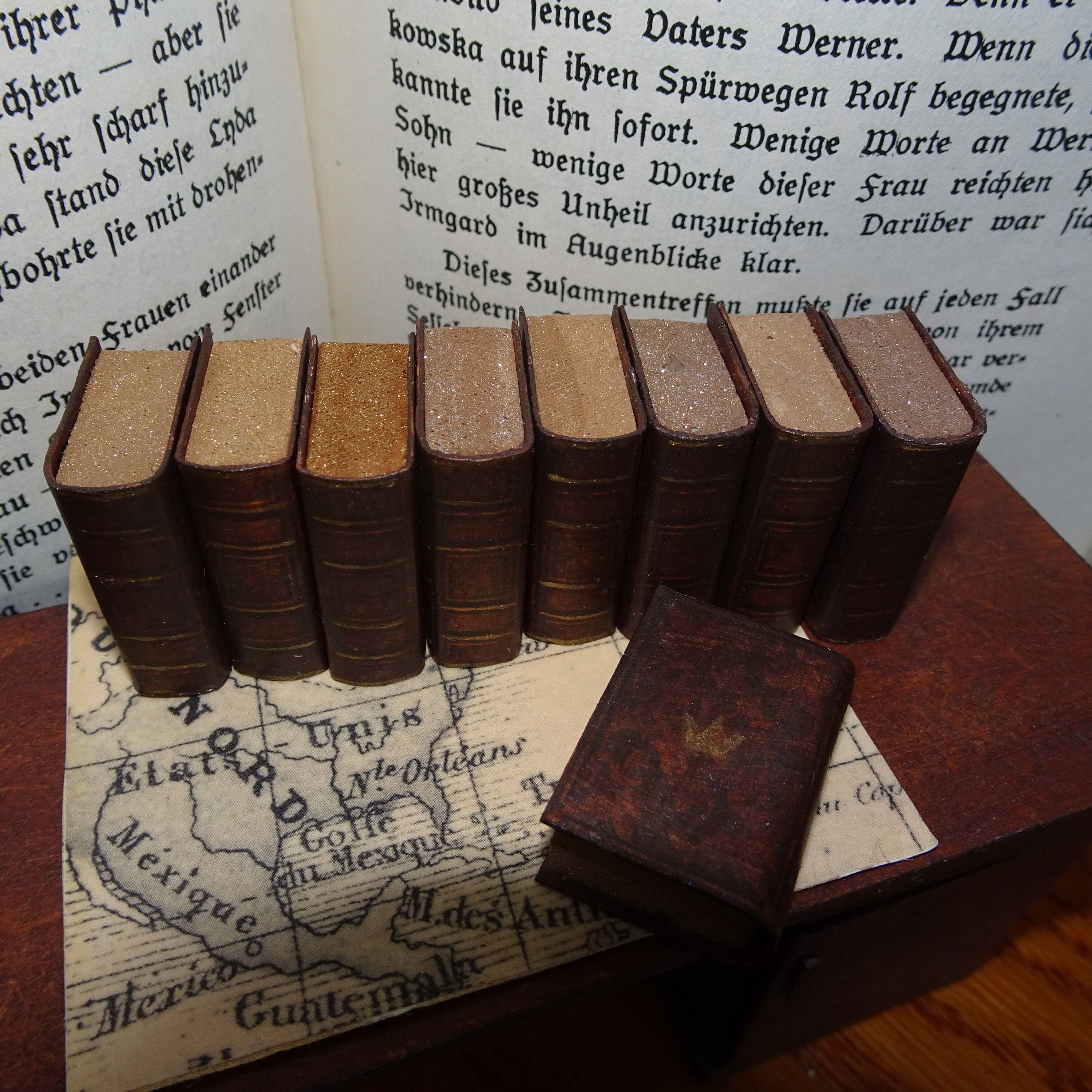 Miniature Old Book Encyclopedia Dictionary Miniature - Etsy
