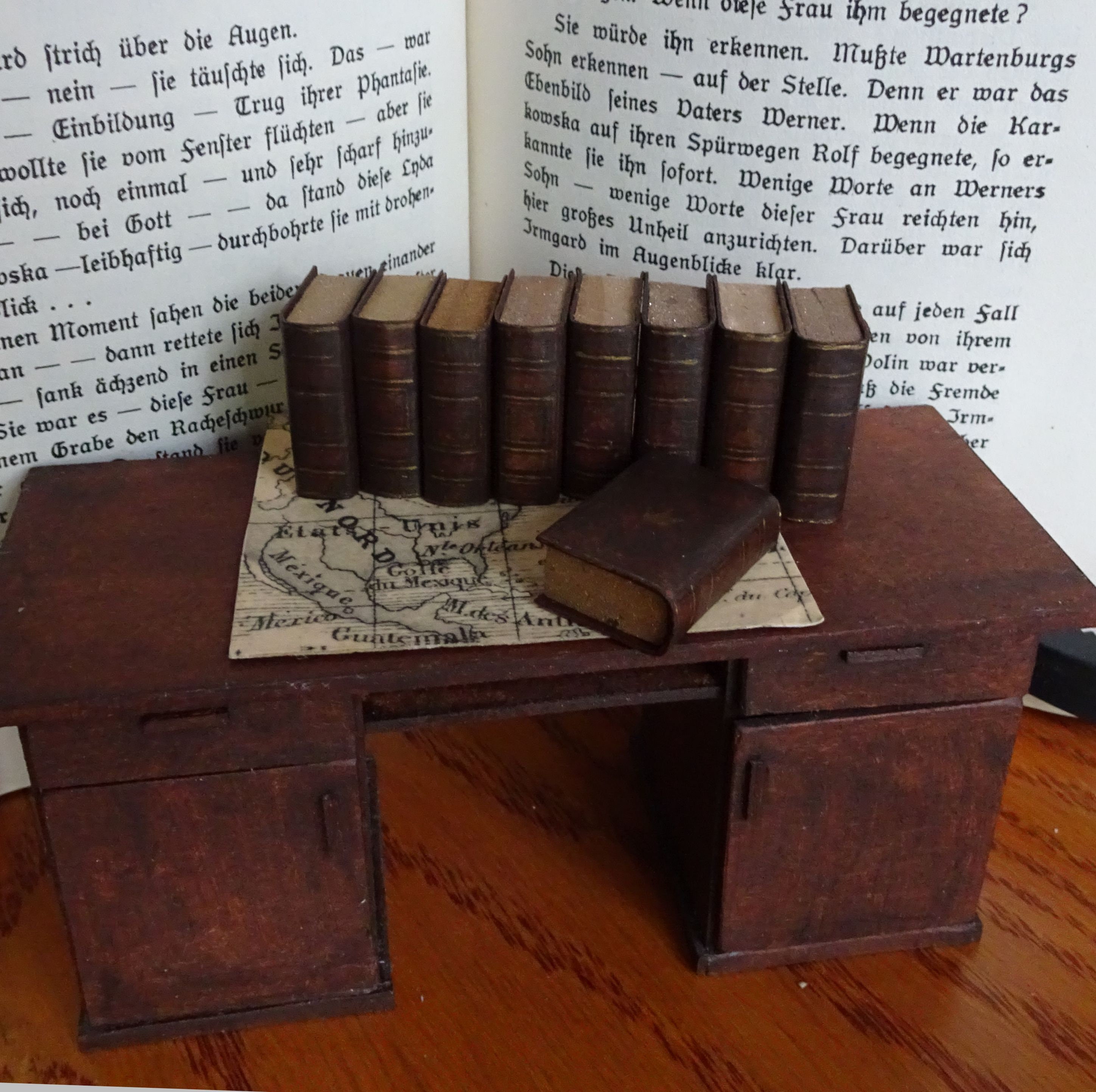 Miniature Old Book Encyclopedia Dictionary Miniature - Etsy