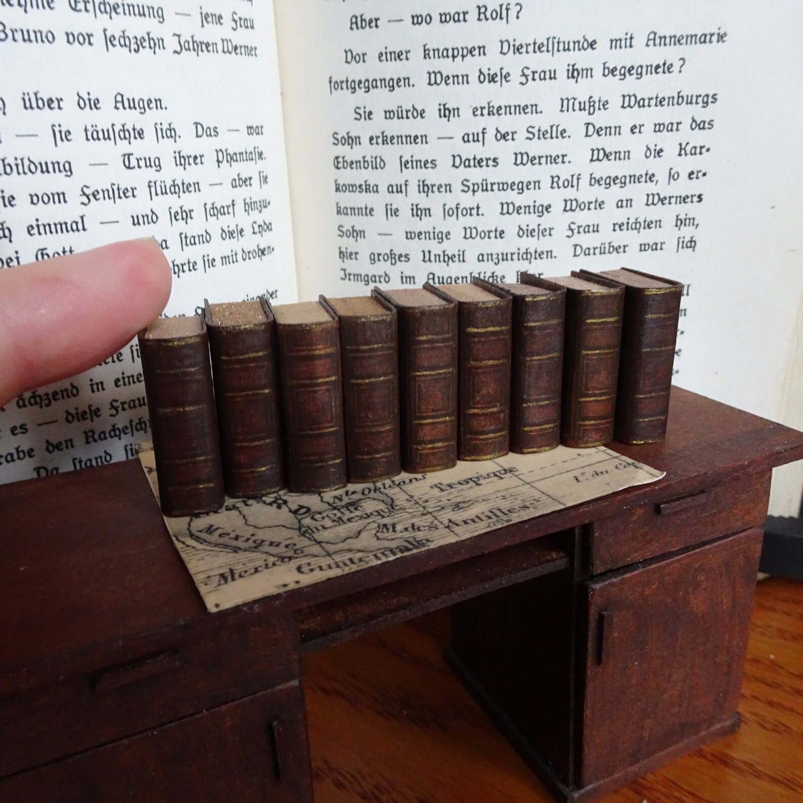 Miniature Old Book Encyclopedia Dictionary Miniature - Etsy