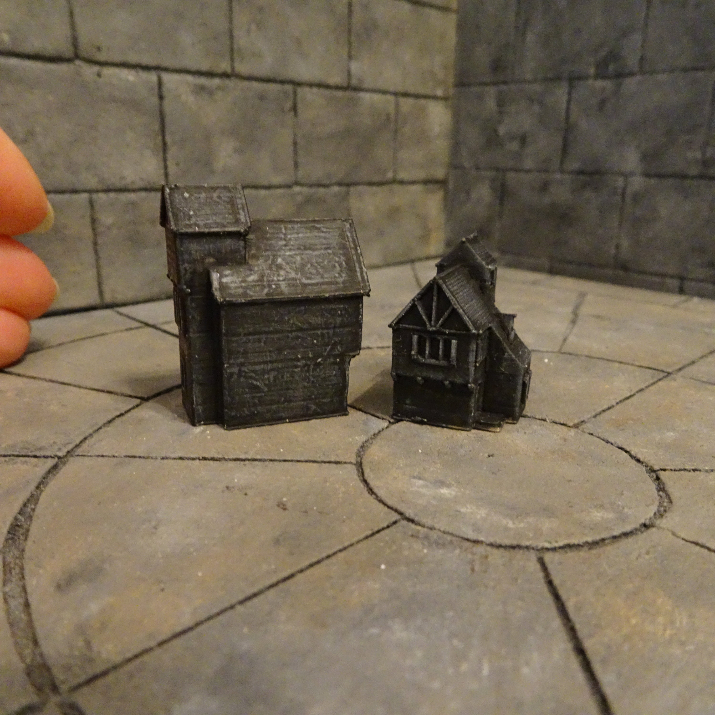 Mini Haunted House, Tiny Scary Mansion Halloween, Horror Scene, - Etsy