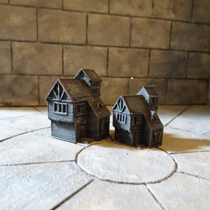 Mini Haunted House, Tiny Scary Mansion Halloween, Horror Scene, - Etsy