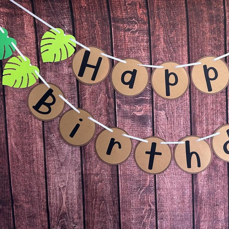 Safari Banner - Etsy