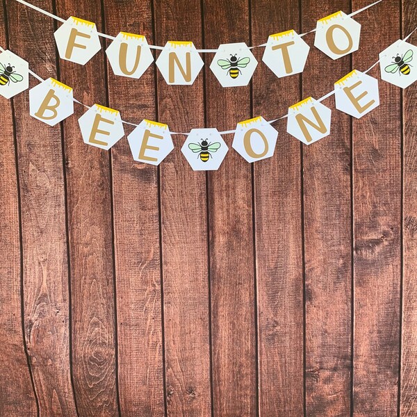 Fun to Bee One - Etsy