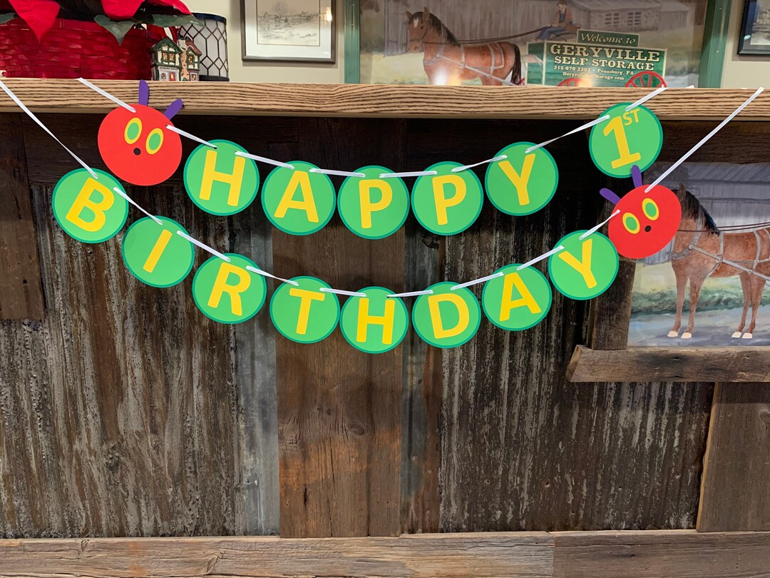 Very Hungry Caterpillar Birthday, Caterpillar Birthday, Hungry ...