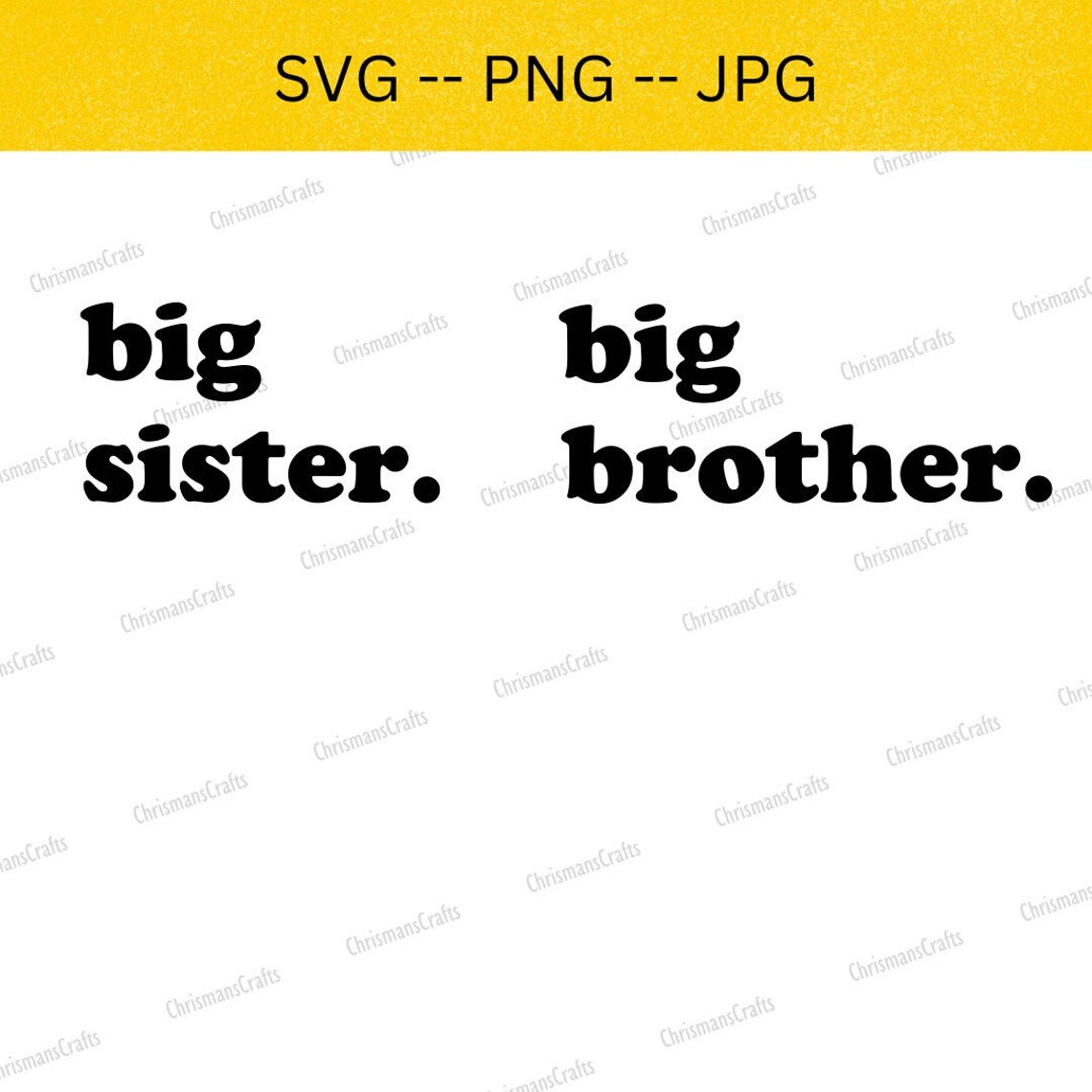 Svg Big Sister Svg Big Brother Svg Sister Big Brother Svg - Etsy