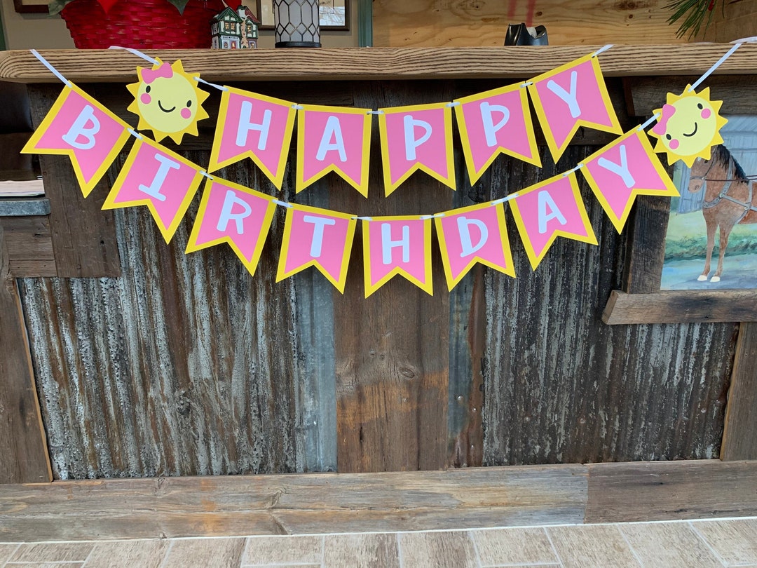 Sunshine Themed First Birthday, Sunshine Birthday Party, Sunshine ...